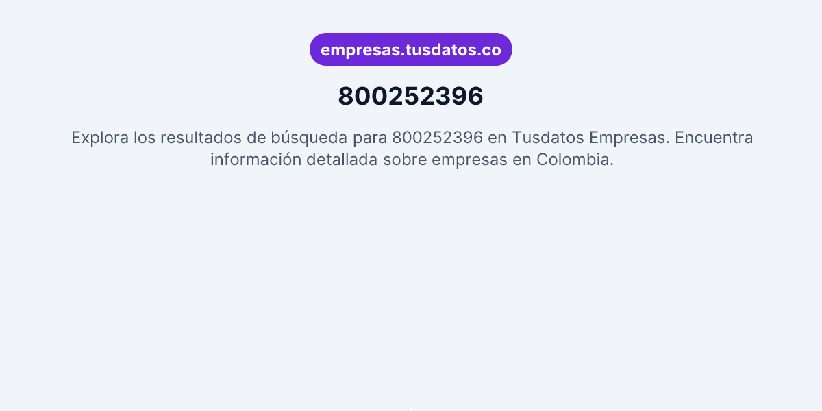 AGUAS DE CARTAGENA S.A E.S.P.SIGLA ACUACAR | 800252396 | Tusdatos Empresas
