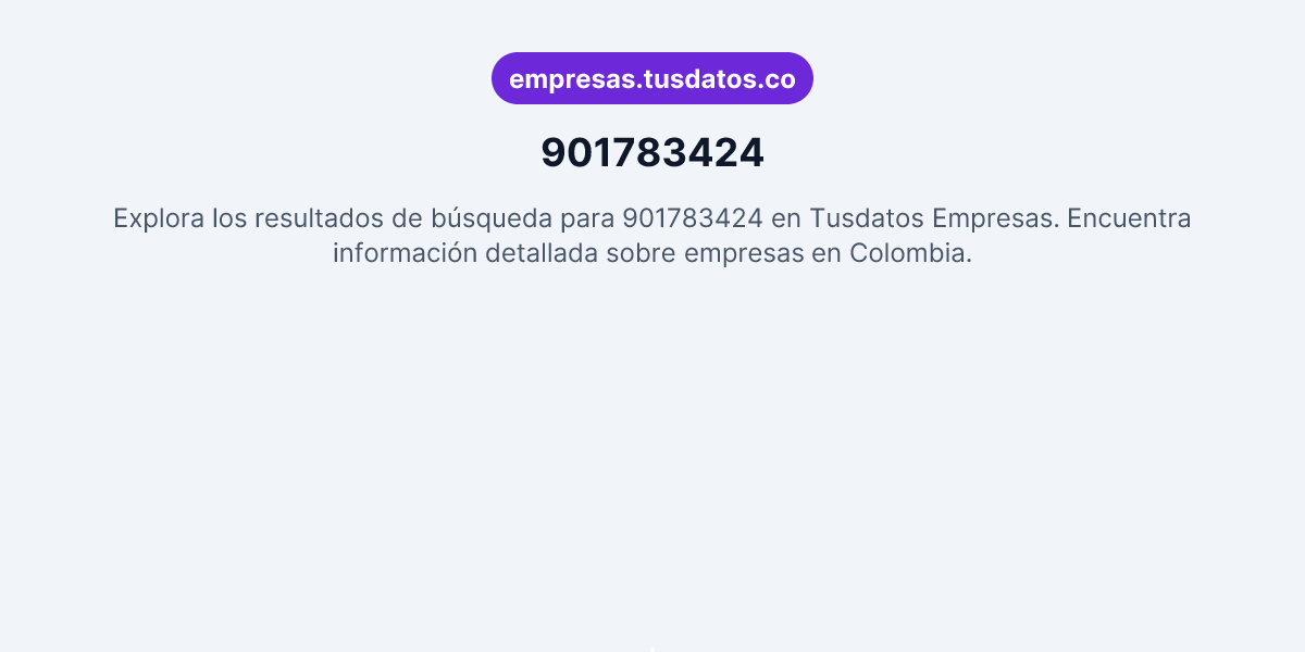 BUILDING BLESSINGS SAS | 901783424 | Tusdatos Empresas