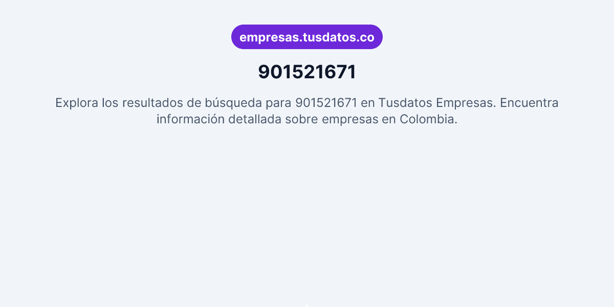 CORPORACION EDUCATIVA TICK TACK S.A.S. | 901521671 | Tusdatos Empresas