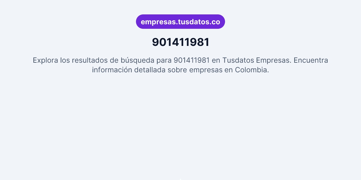 ERIS COMPANY S.A.S. | 901411981 | Tusdatos Empresas
