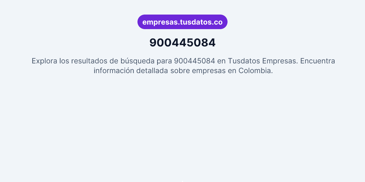 EXELA SERVICIOS TEMPORALES S.A. | 900445084 | Tusdatos Empresas