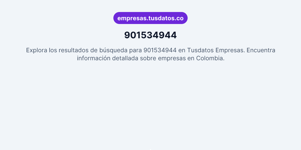 GRUPO EMPRESARIAL ISS RG SAS | 901534944 | Tusdatos Empresas