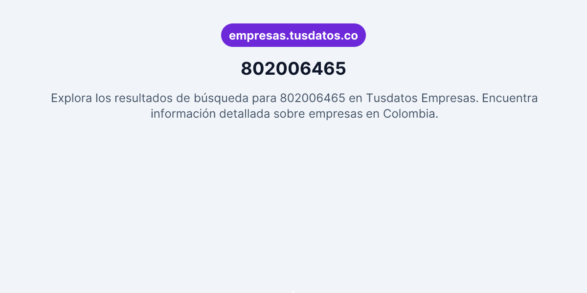 Inversiones El Cheque Eu Nit 802006465 | Tusdatos Empresas