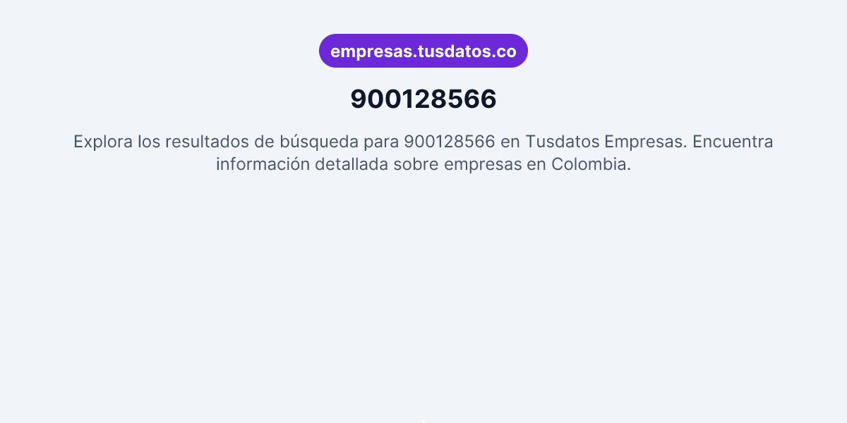 NTT DATA COLOMBIA S. A. S. | 900128566 | Tusdatos Empresas